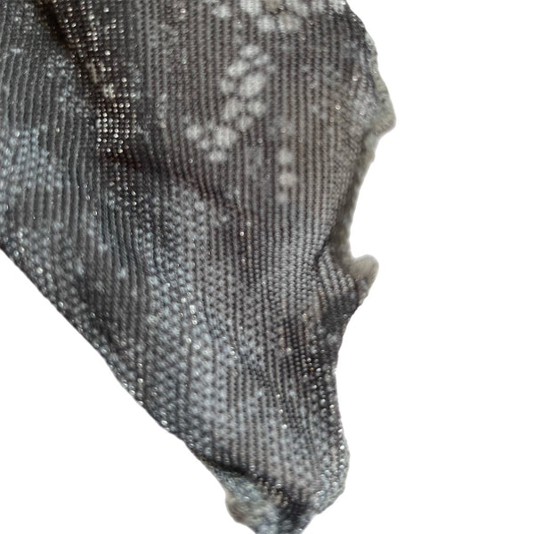 Floral Lace Sheer Grey Chemo Head Scarf Headscarf Sheer Cancer Bandana ...