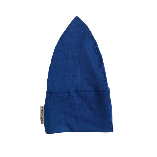 Stylish Royal Blue Plain Bold Beanies Hat Cancer Chemo Alopecia Cap UK