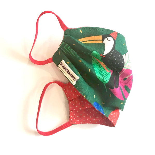 Eco Cotton Surgical Face Mask Birthday Birds Gift – Bold Beanies